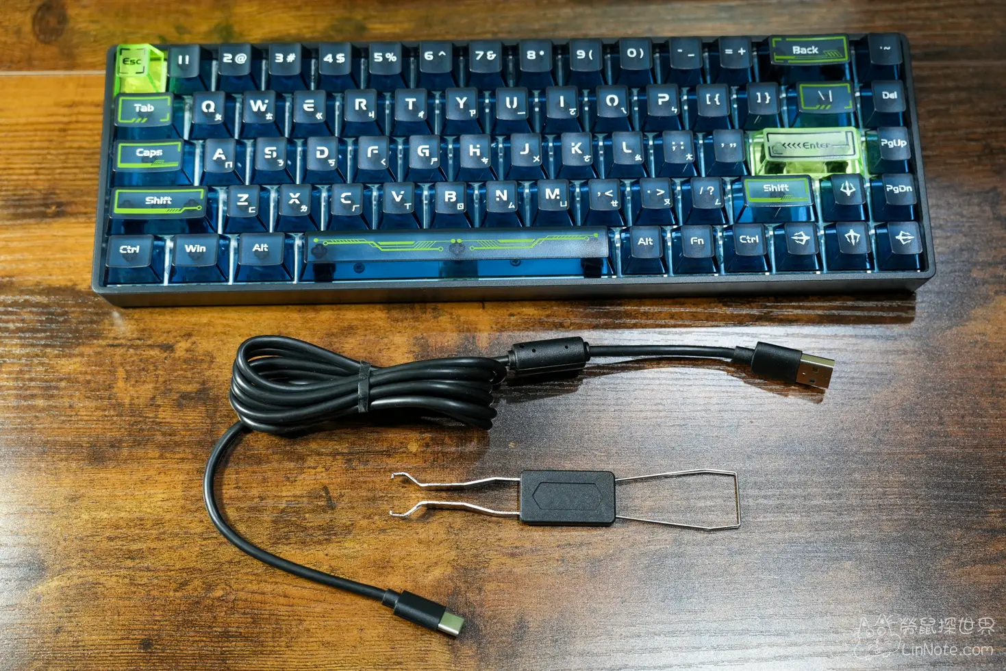 Cyberpunk 科技感爆棚！POJUN PQ02 機械鍵盤 是否值得入手？ – 勞鼠探世界