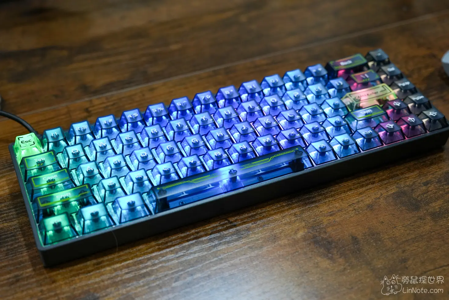 Cyberpunk 科技感爆棚！POJUN PQ02 機械鍵盤 是否值得入手？ – 勞鼠探世界