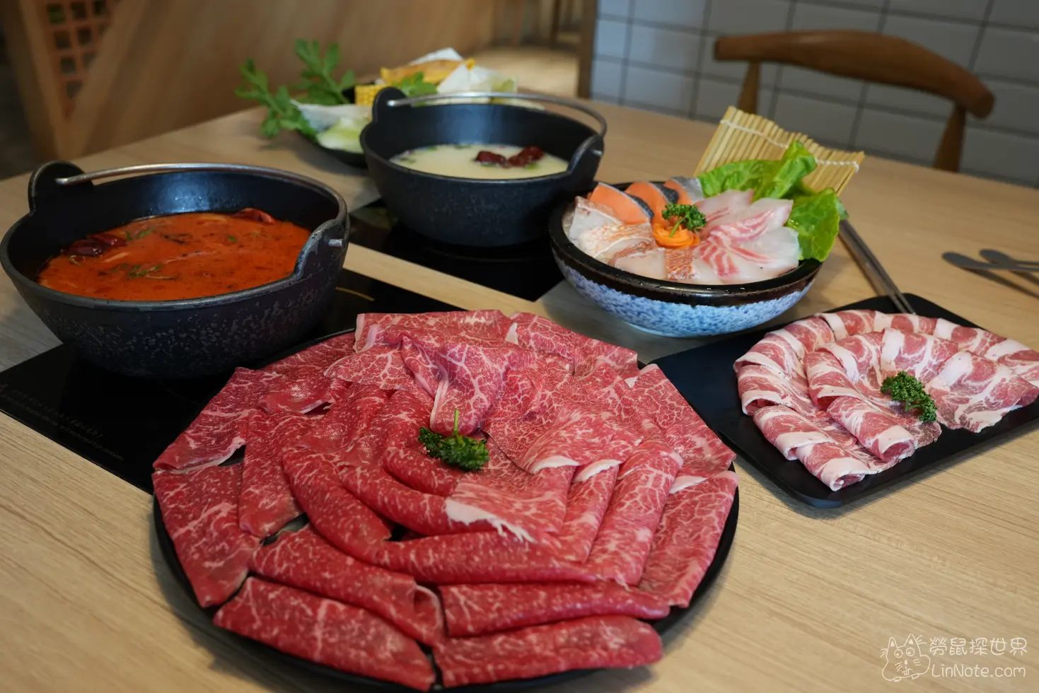 【苗栗頭份】一喜鍋｜超強麻辣鍋，頭份最強CP值肉盤海鮮套餐，還有星巴克咖啡及雪花冰 – 勞鼠探世界